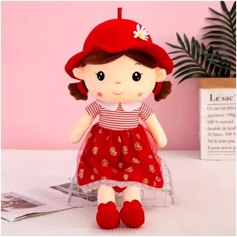 Plush Toys Cute Little Girl Holiday Gift
